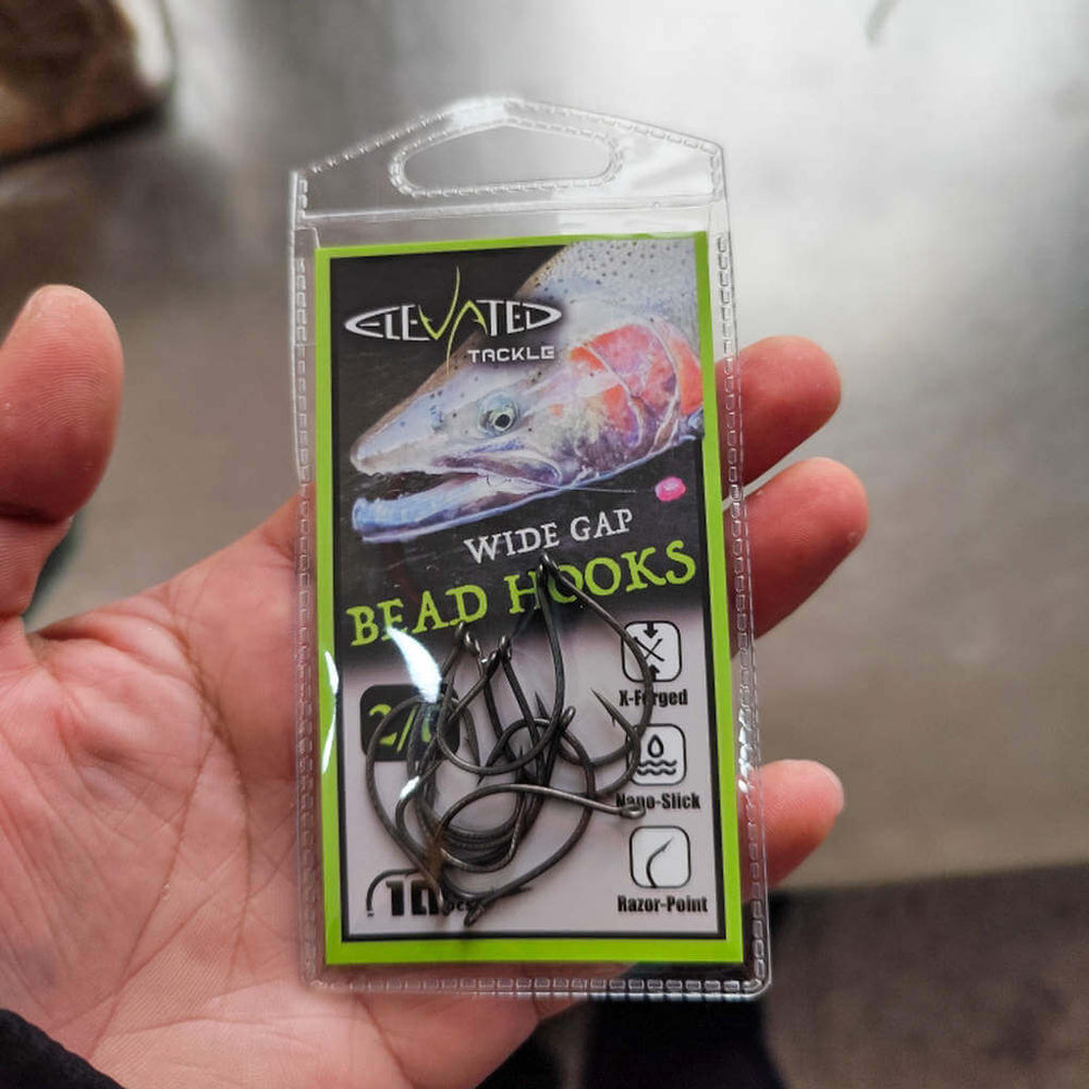 Steelhead Bead Hooks | Wide Gap | Elevated Tackle