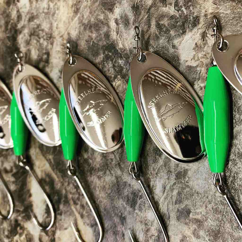Steelhead Slammer Spinners | Chinook | Trout | Steelhead Slammer