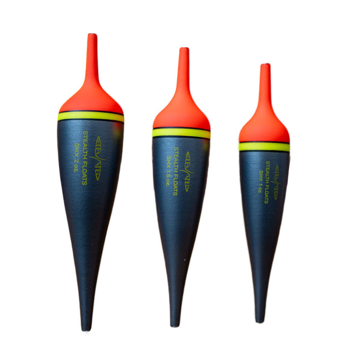 Stealth SMX Salmon Floats | Slip Floats | Elevated Tackle