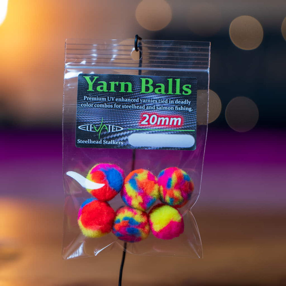 Yarn Balls | UV Yarnies | Elevated Tackle