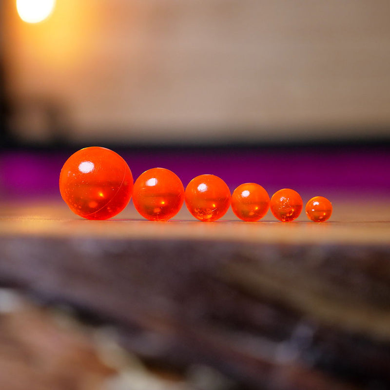 Steelhead Soft Beads | Transparent | Elevated Tackle