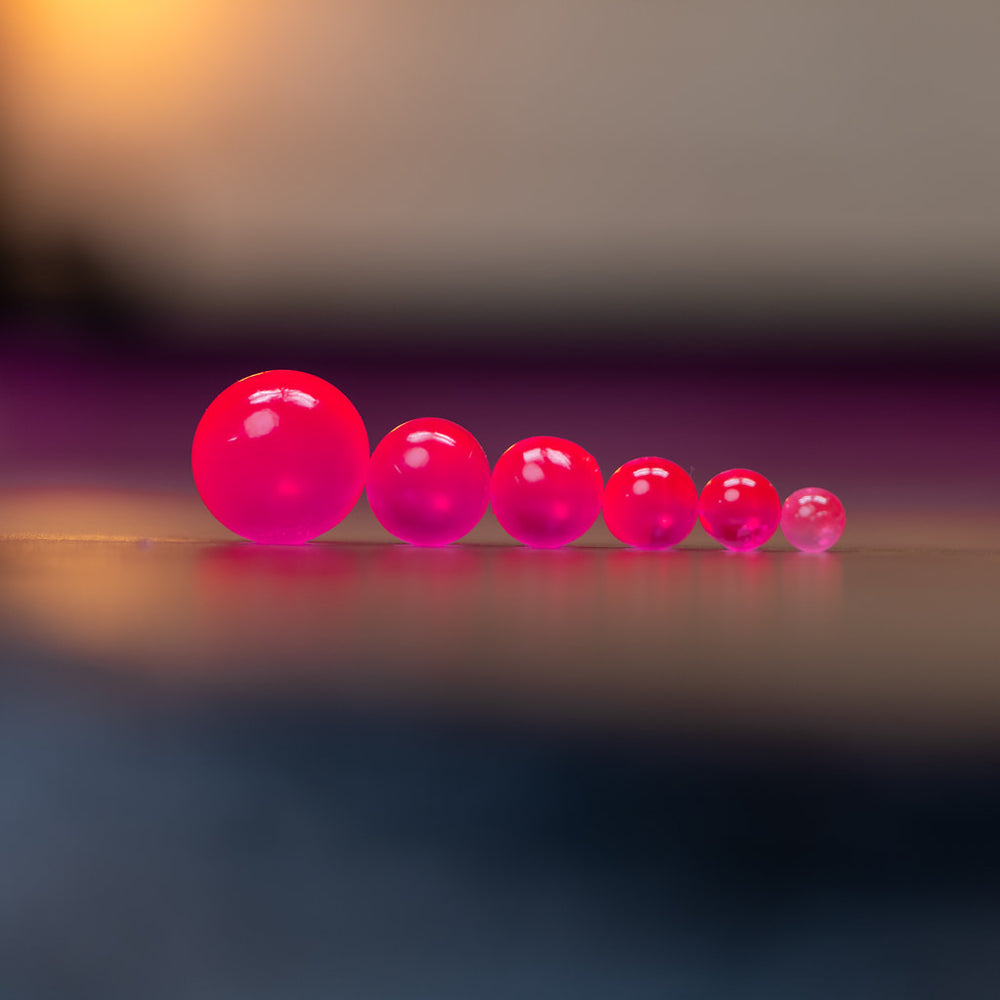 Steelhead Soft Beads | Transparent | Elevated Tackle